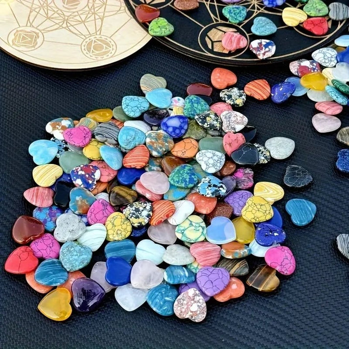 🎁 ️Give 30 Days of Love – Heart-Shaped Crystals to Brighten Every Mome ...